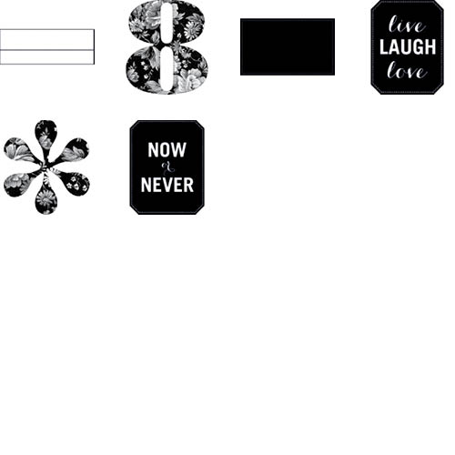 Noir Patterns Photo Book | Shutterfly