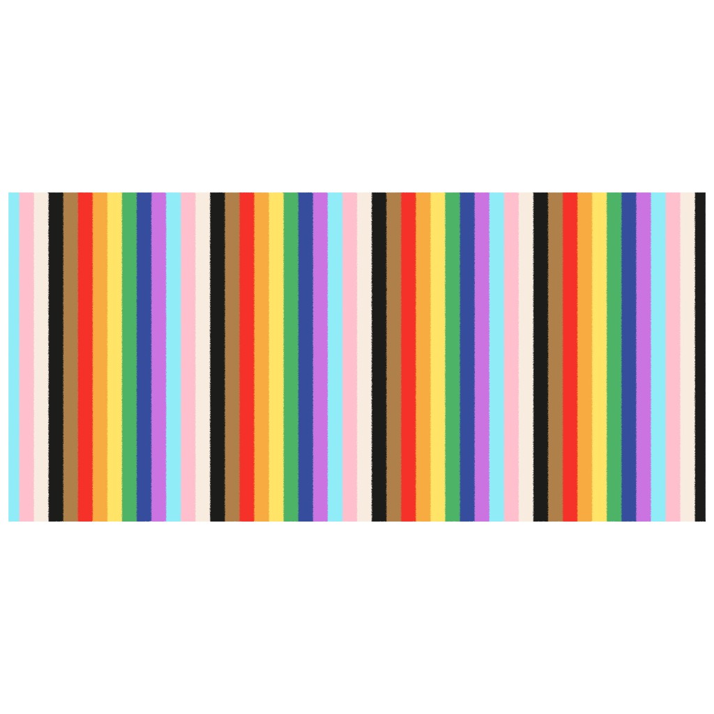 Lgbtq Stripes - Rainbow Pride Flag - Vertical Acrylic Tumbler with ...