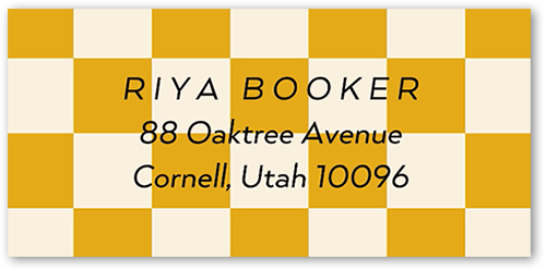 Yellow Address Labels | Shutterfly