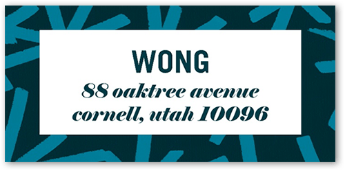 Editable Fun Address Label by Float Paperie | Shutterfly