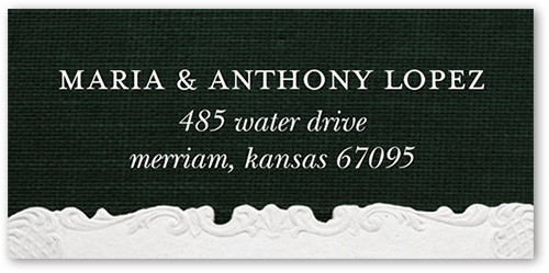 Decorative Victorian Address Label by Yours Truly | Shutterfly
