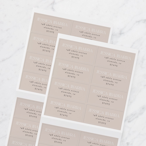 Bold Designation Address Label by Yours Truly | Shutterfly