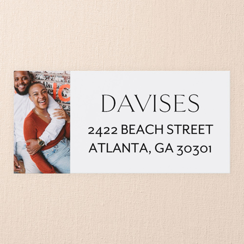 Simple Chic Address Label by Blonde Designs | Shutterfly