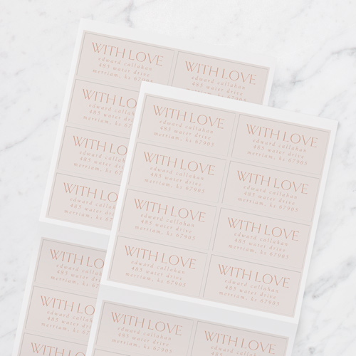 Editable Grad Grid Address Label by Yours Truly | Shutterfly