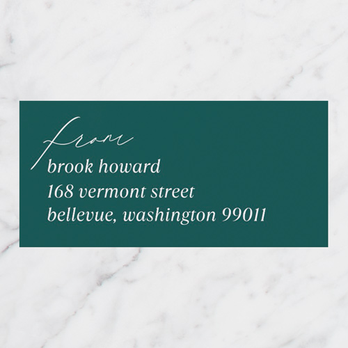Name Overlay Address Label by Yours Truly | Shutterfly
