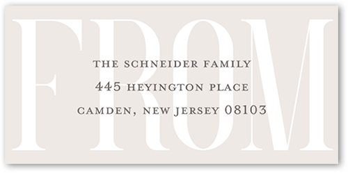 Big And Shiny Address Label by Hello Little One | Shutterfly