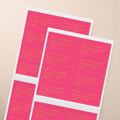 Editable Edition Address Label by Yours Truly | Shutterfly