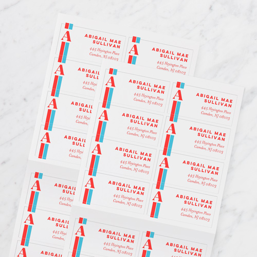 Preppy Address Label by Blonde Designs | Shutterfly