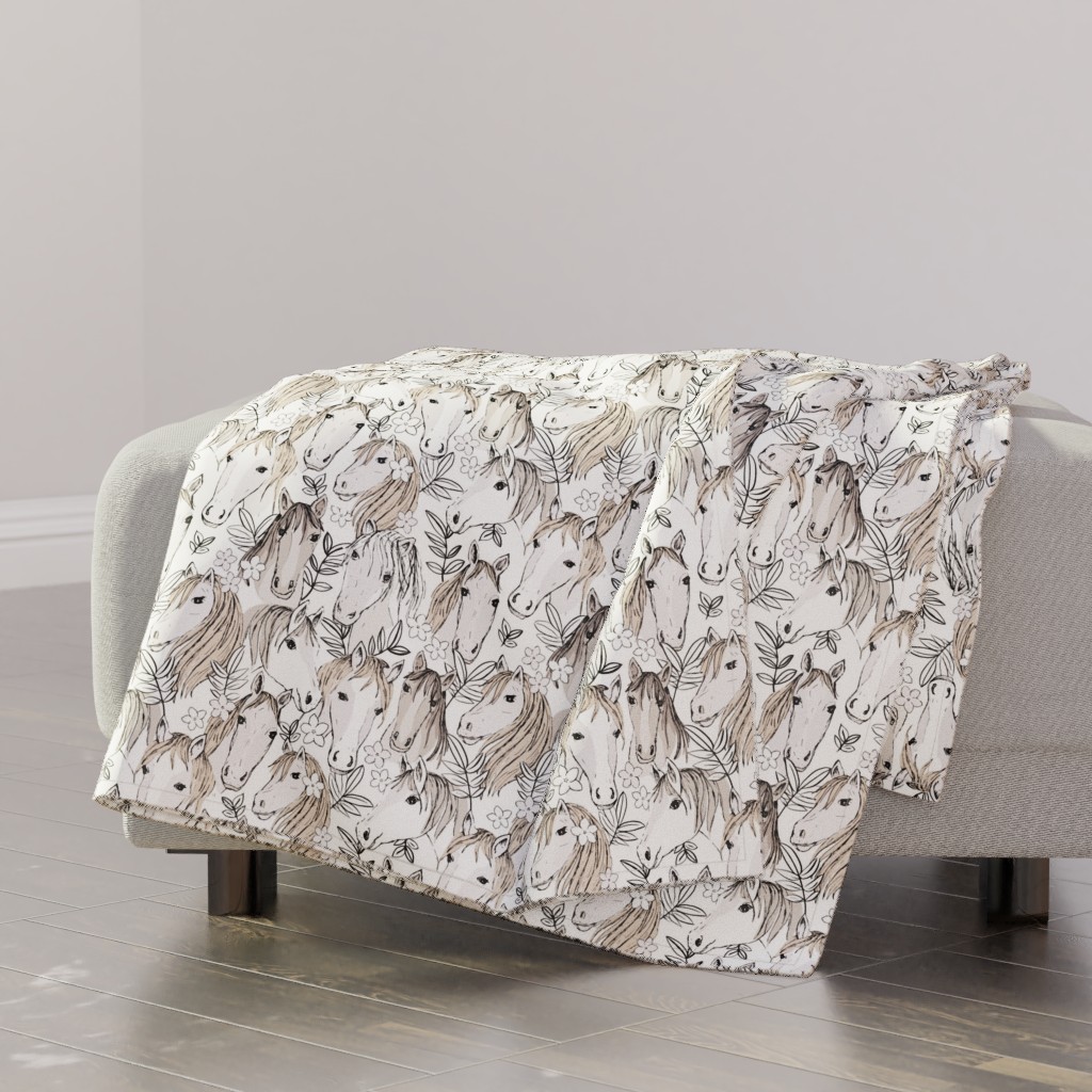 Wild Horses Blanket | Shutterfly