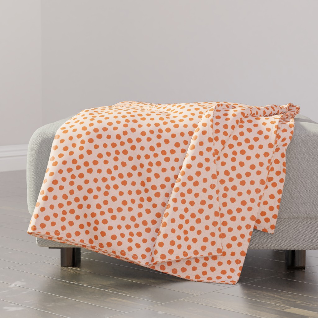Dotty - Pink and Orange Blanket | Shutterfly