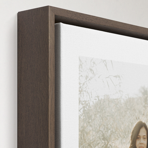 Simple Gallery of One Border Portrait Canvas Print by Shutterfly ...