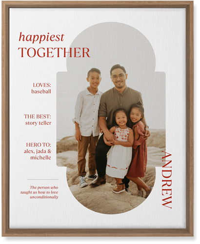 Family Infographic Canvas Print by Shutterfly | Shutterfly
