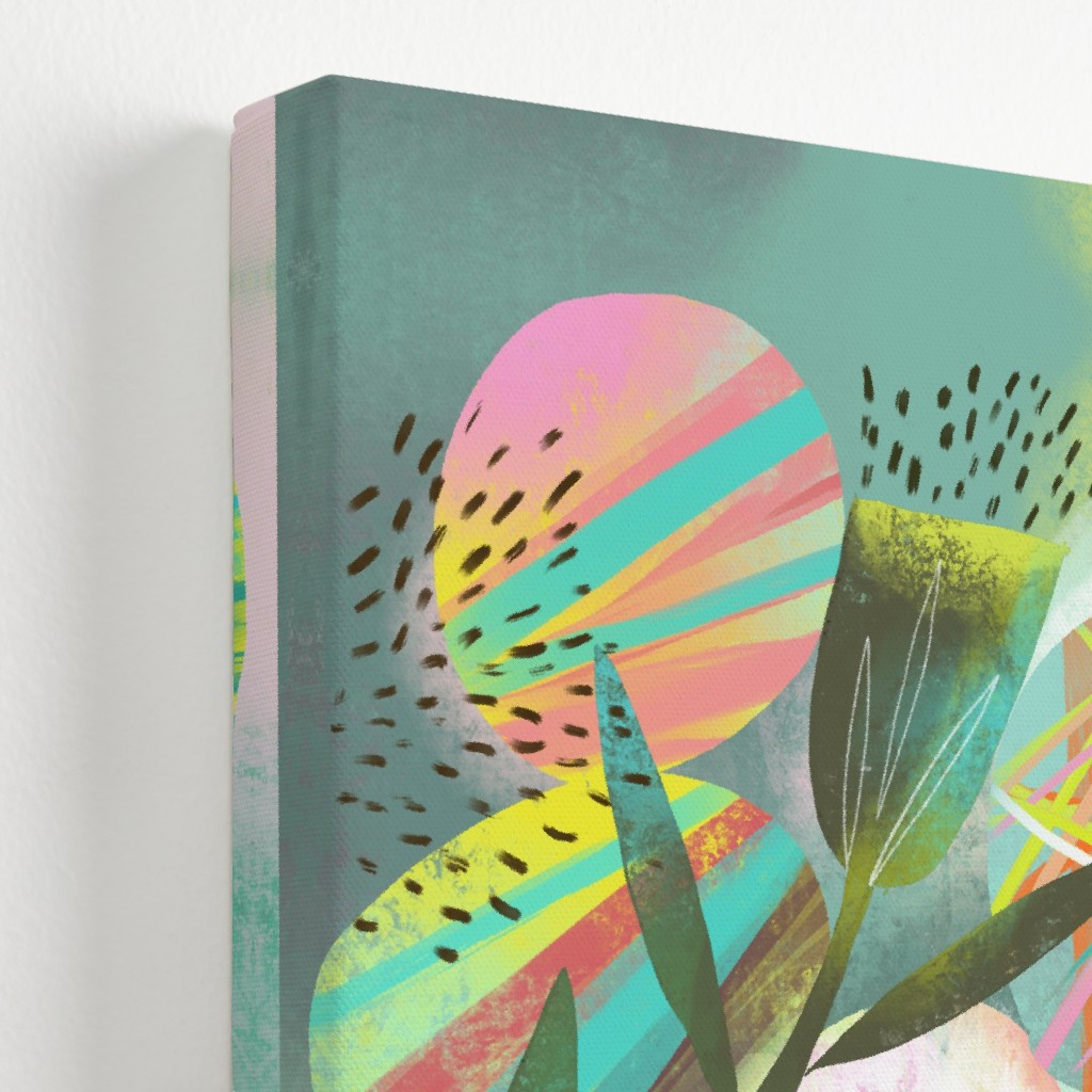 Botanical Abstract Playground - Multi Wall Art | Shutterfly
