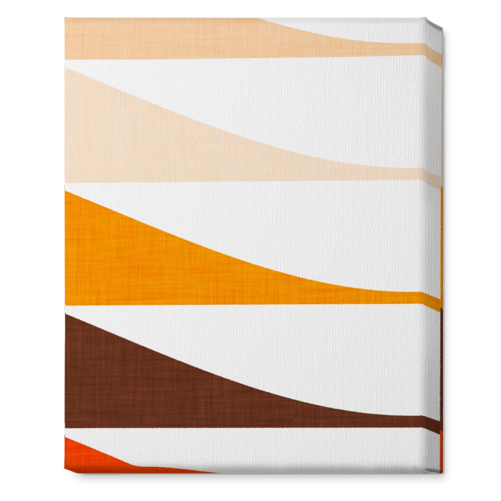 Retro Waves - Warm Canvas Print | Shutterfly