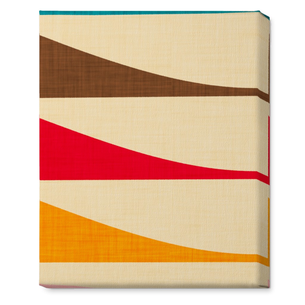 Mid Mod Waves Wall Art | Shutterfly