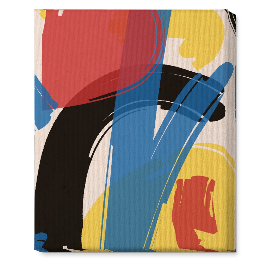 Primary Painterly Abstract - Multi Canvas Print | Shutterfly