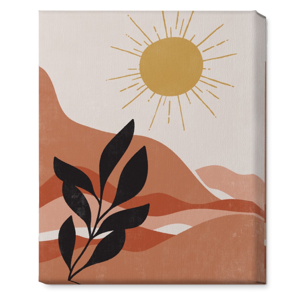 Earthen Landscape - Terracotta Wall Art | Shutterfly