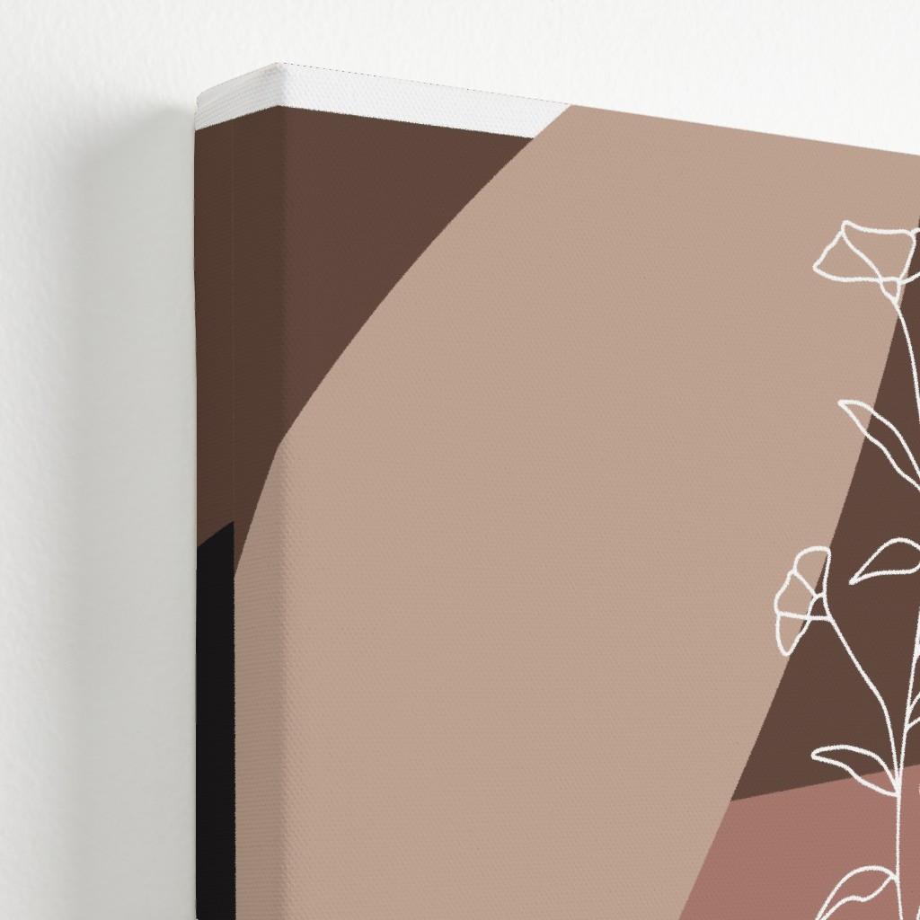Botanical Abstract Shapes - Neutral Print | Shutterfly