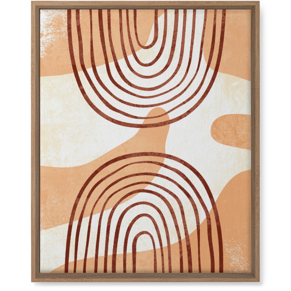 Desert Abstract - Earthy Warm Tones Wall Art | Shutterfly