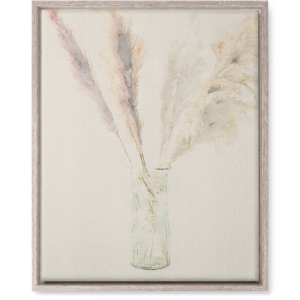 Pampas Grass Watercolor - Neutral Wall Art | Shutterfly
