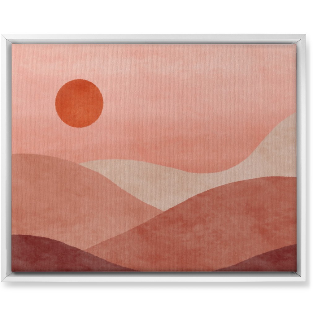 a Desert Sunset - Neutral Wall Art | Shutterfly