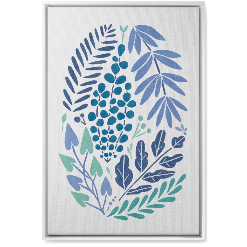 Blue And White Canvas Wall Art | Shutterfly