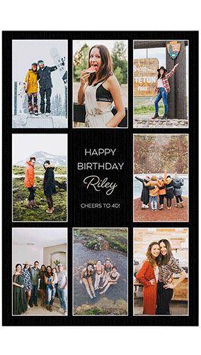 Portrait Frames Celebration Photo Board by Shutterfly | Shutterfly