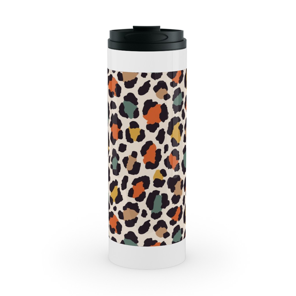 Colored Leopard Print - Mulit Stainless Mug | Shutterfly