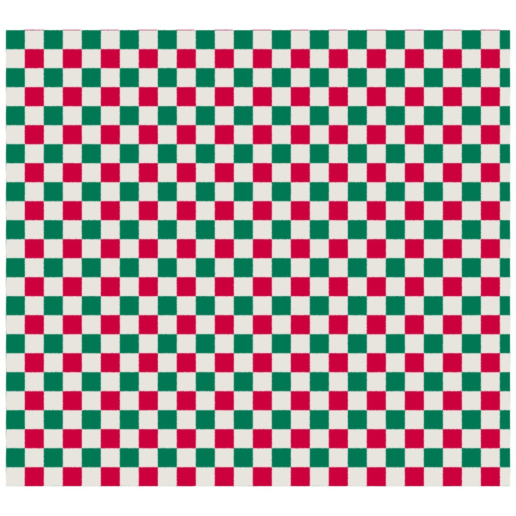 Winter Gingham - Red and Green Stainless Mug | Shutterfly