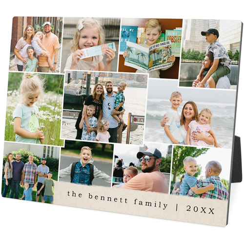 Gallery of Twelve Portrait Desktop Plaque | Home Decor | Shutterfly