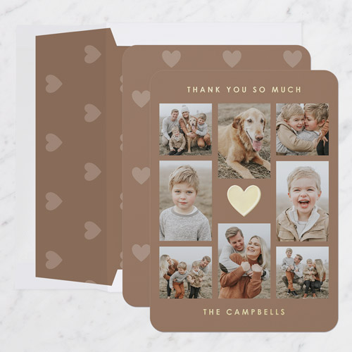 Glorious Heart 5x7 Personalized Foil Card by Yours Truly | Shutterfly
