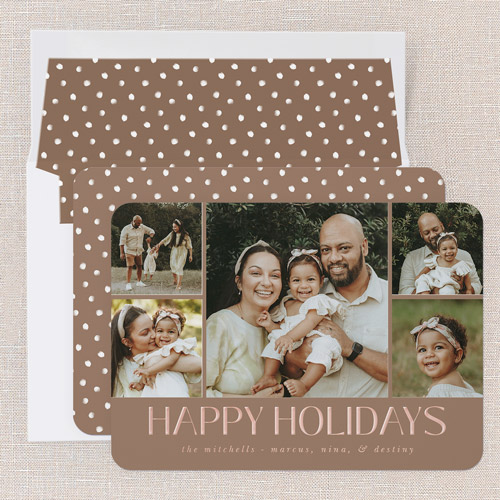 Brilliant Impression 5x7 Personalized Foil Card by Yours Truly | Shutterfly