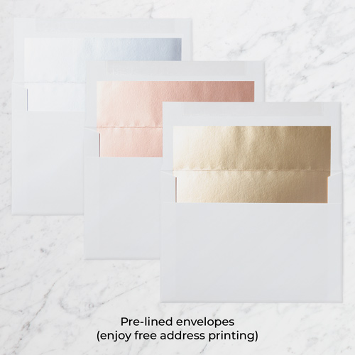 Shining Overlay 5x7 Personalized Foil Card by Yours Truly | Shutterfly