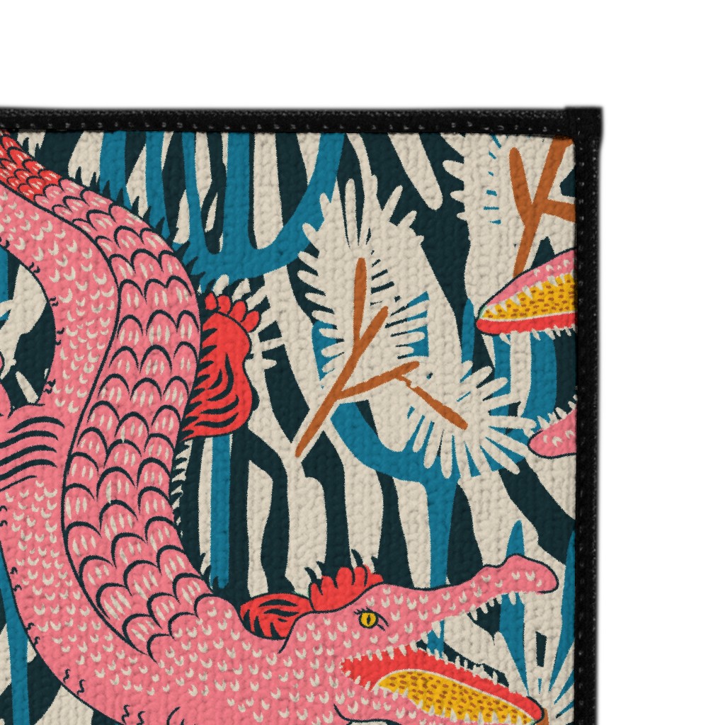 Bazaar Cosmic Gator - Multi-Color Door Mat | Shutterfly