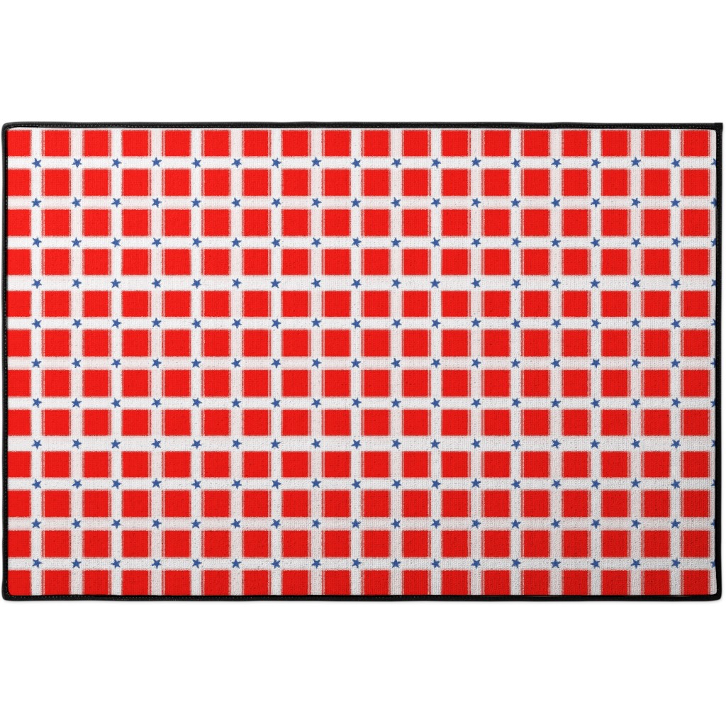Star Plaid Plates | Shutterfly
