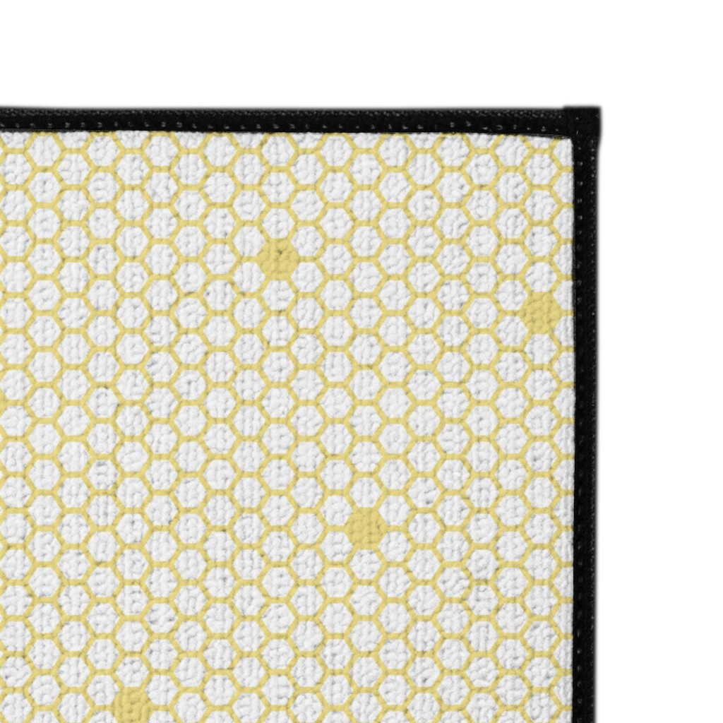Honeycomb - Sugared Spring - Yellow Door Mat | Shutterfly