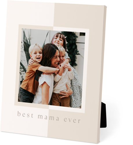 Neutral Colorblock Easel Back Canvas | Shutterfly