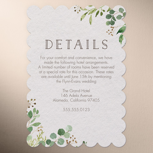 Wedding Event Cards | Shutterfly