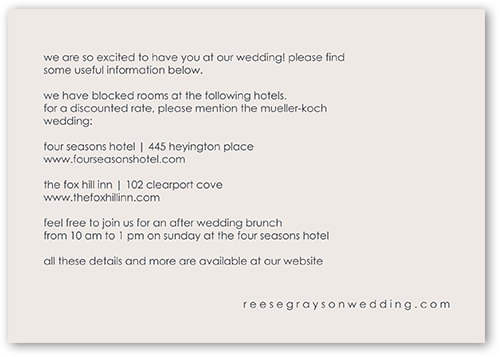 Refined Rings Enclosure Card by Hello Little One | Shutterfly