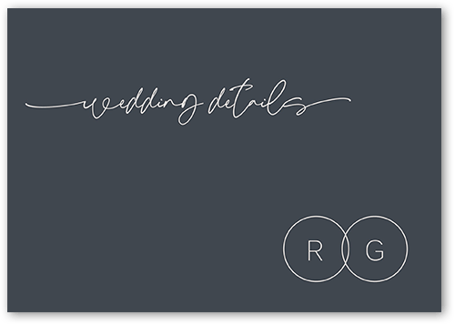 Refined Rings Enclosure Card by Hello Little One | Shutterfly