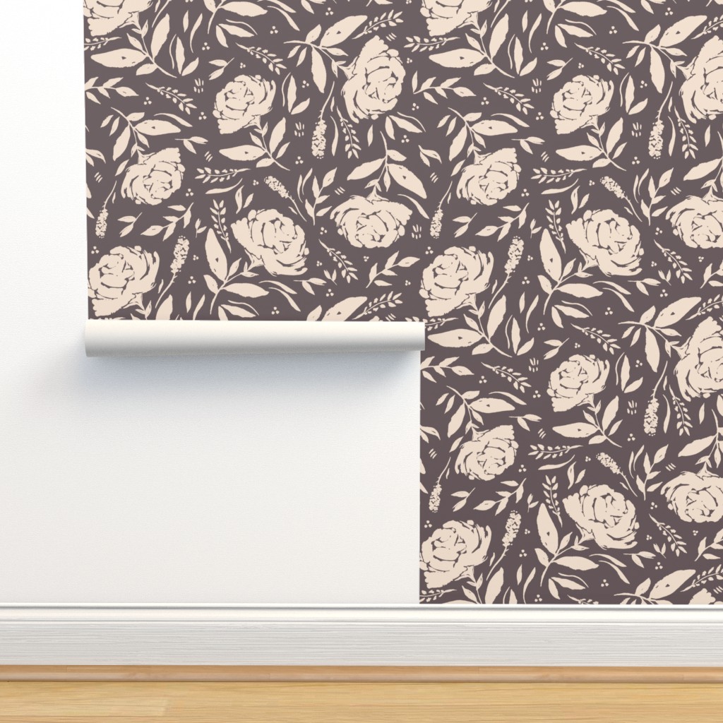 Rustic Roses in Bloom Wallpaper | Shutterfly
