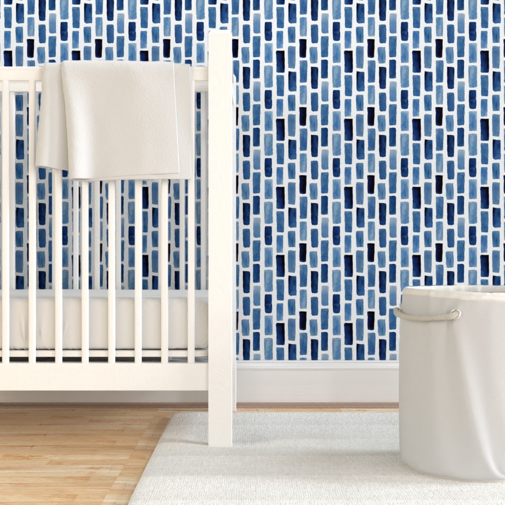 Vertical Tile - Blue Wallpaper | Shutterfly