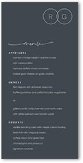 Wedding Menu Cards | Wedding Menus | Shutterfly