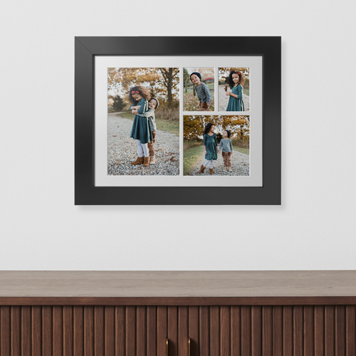 Mixed Four Up Landscape Collage Deluxe Mat Framed Print | Wall Art ...