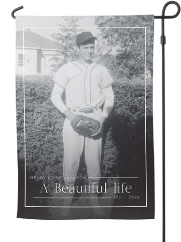 Beautiful Life Garden Flag by Shutterfly | Shutterfly