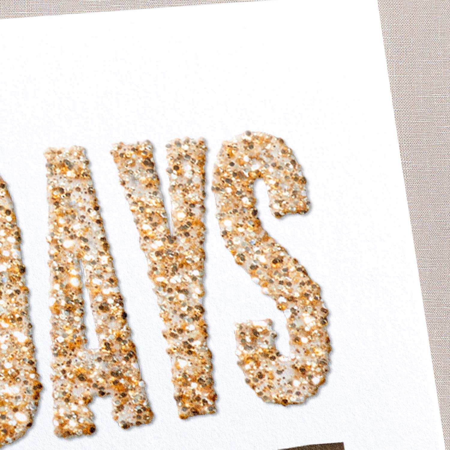 Bountiful Cheer 5x7 Glitter Card by Petite Lemon | Shutterfly