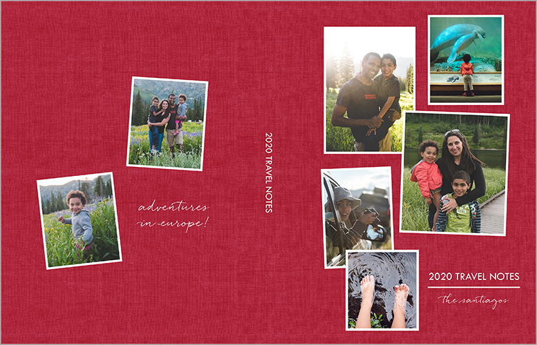 Tilty Overlapping Collage Journal by Shutterfly | Shutterfly