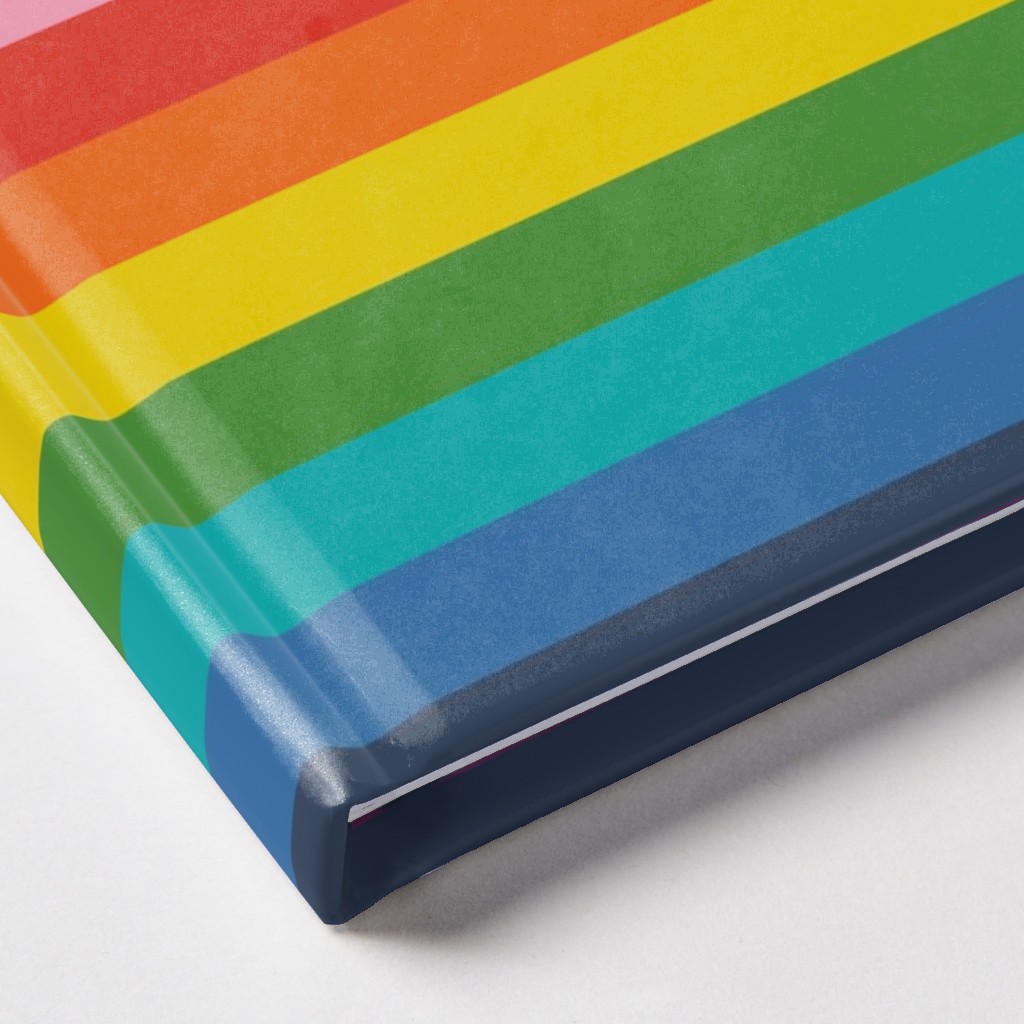 Colorful Live - Rainbow Stripe Journal | Shutterfly