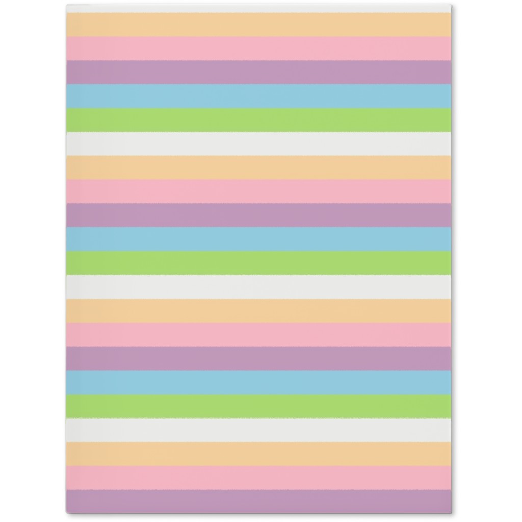 Multi Colored Stripes - Pastel Journal | Shutterfly