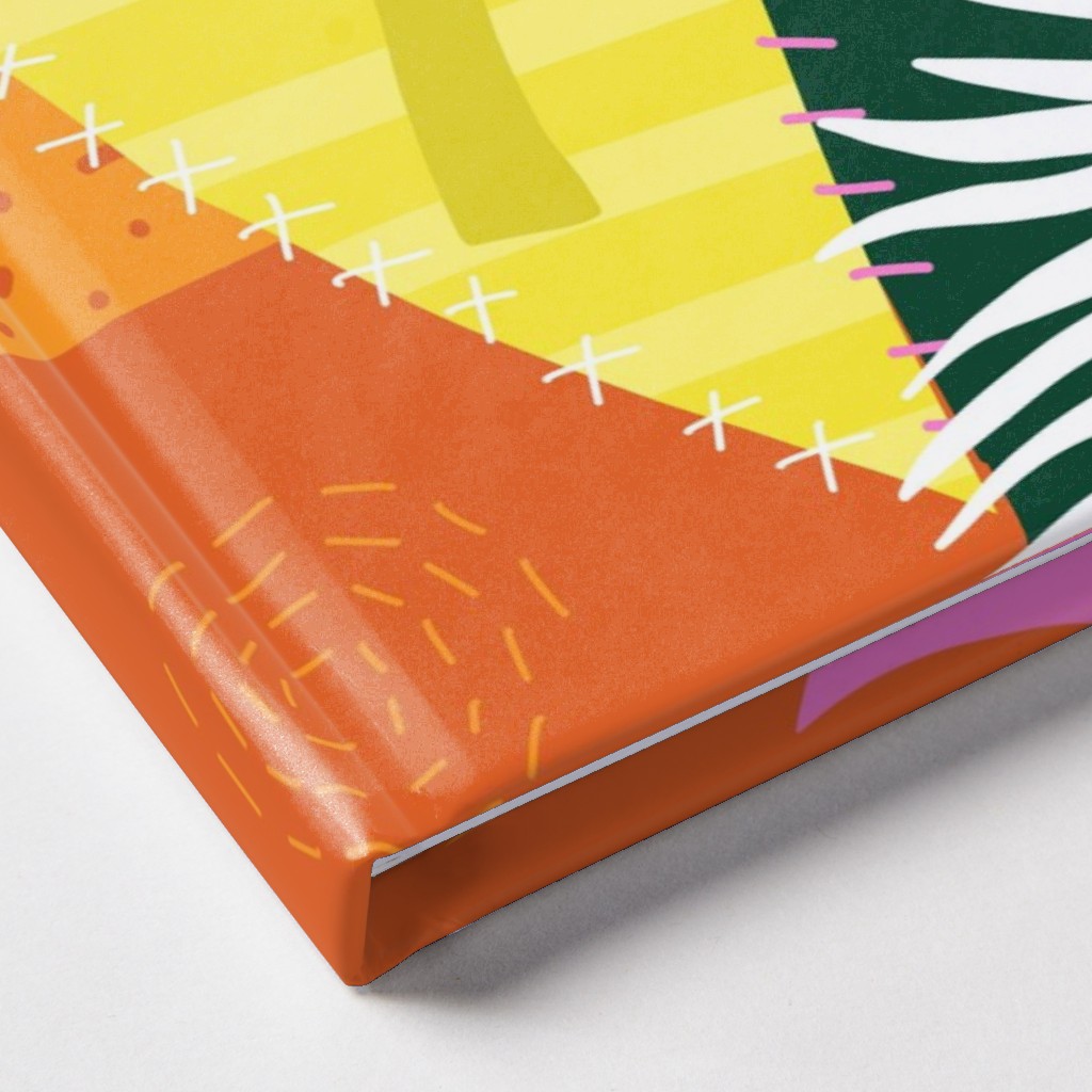 Palm Leaves Patchwork Summer Collage - Multi Journal | Shutterfly